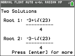 Quadratic Professor, version 203. Replaces Quadratic Theta, an earlier ...